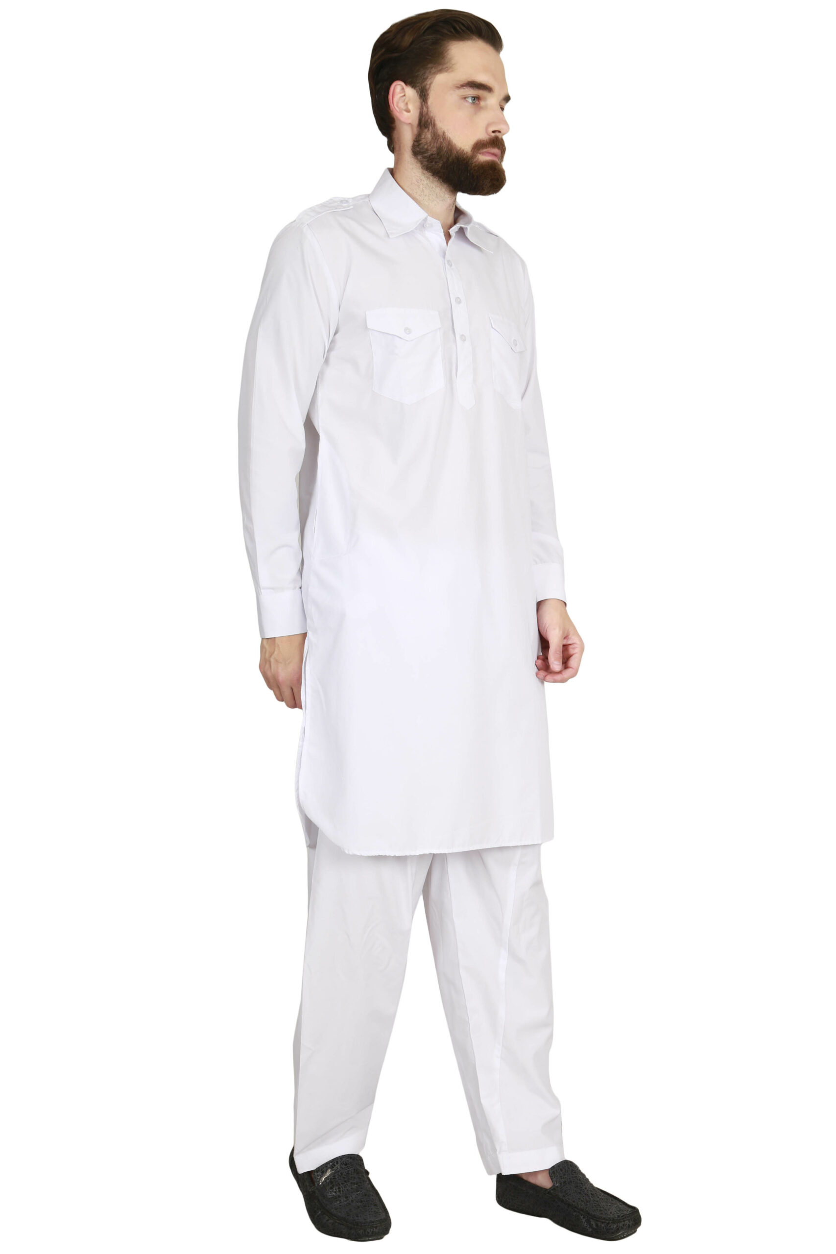 Pathani(White) – Kurtaplanet